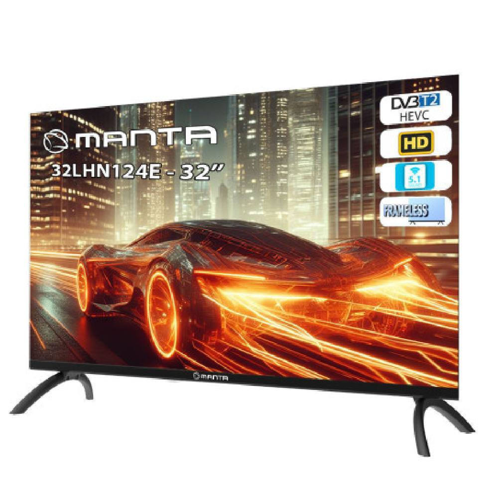 Manta Τηλεόραση 32" HD Ready LED 32LHN124E (2024) | Skroutz.gr