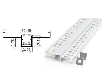 Atman Profil din Aluminiu pentru Bandă LED pentru Gips-carton PRO-00014 ...