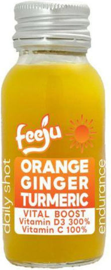 Feeju Daily Shot Ειδικό Συμπλήρωμα Διατροφής 60ml Πορτοκάλι | Skroutz.gr