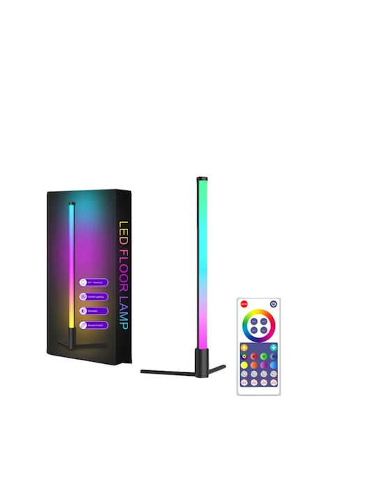 Benson LED Φωτιστικό Δαπέδου Υ40εκ. με RGB Φως Μαύρο 14484 | Skroutz.gr