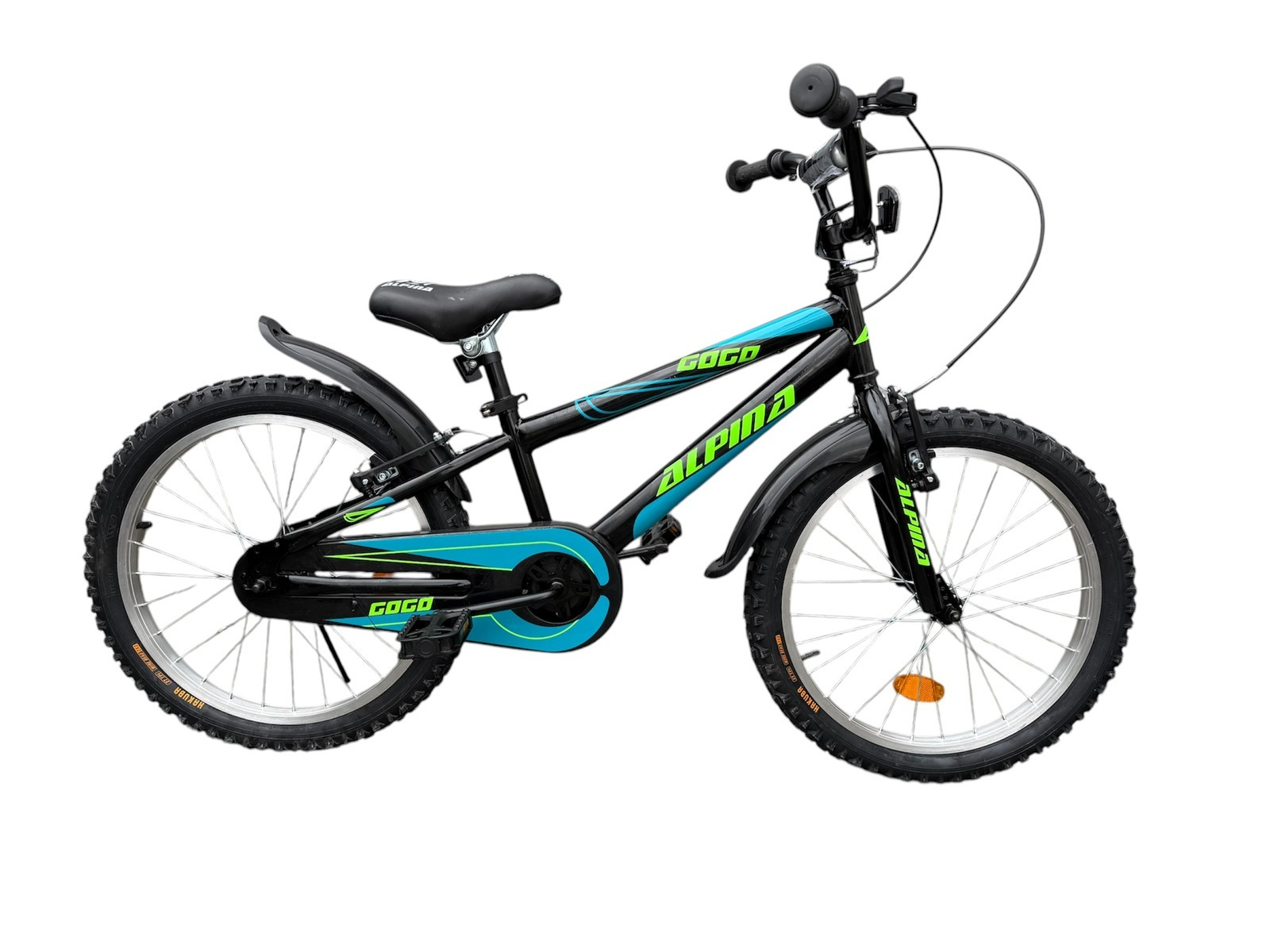 Alpina Gogo 20" Παιδικό Ποδήλατo BMX με Σκελετό Αλουμινίου Μαύρο | Skroutz.gr