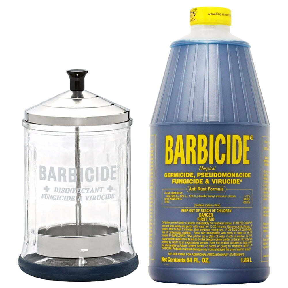 Barbicide Concentrate Disinfectant Set 2 L + 750 Ml Container ...
