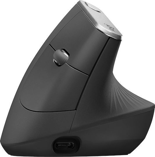 Logitech MX Vertical Ασύρματο & Ενσύρματο Εργονομικό Bluetooth Ποντίκι ...