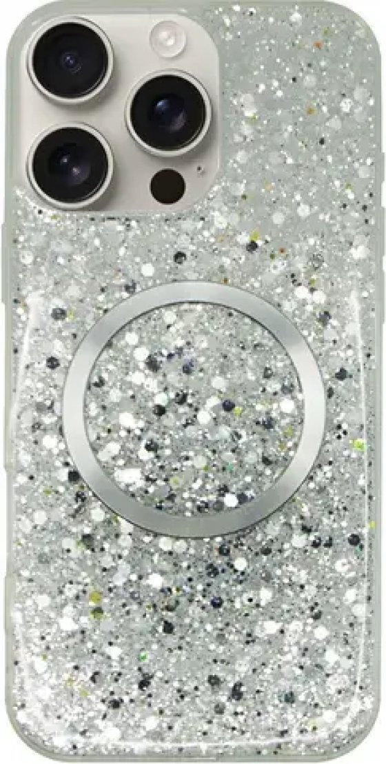 Vivid Umschlag Rückseite Silikon Silber (iPhone 17 Pro Max / iPhone 17 ...