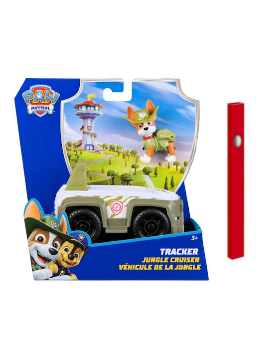 Παιχνιδολαμπάδα Paw Patrol Tracker Jungle Cruiser Vehicle Spin Master ...