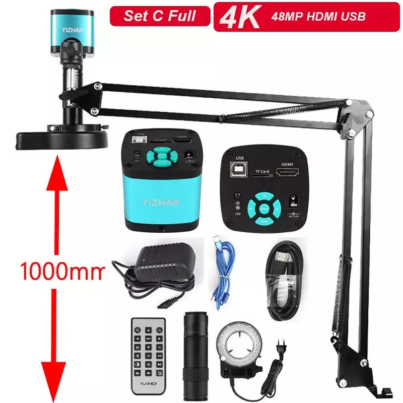 4k Digital Microscope 48mp Resolution Hdmi/type-c Connectivity 4002 ...