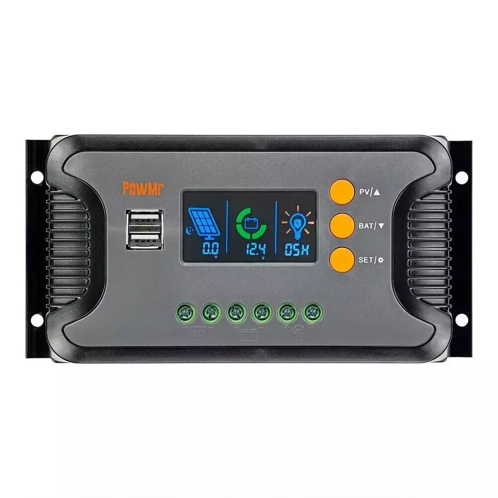 30a Pwm Solar Charge Controller Multi Stage Charging Algorithm Automatic Voltage Detection 30a