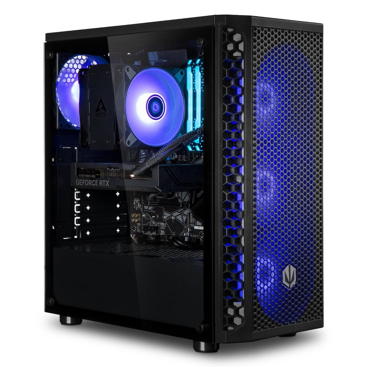 U-Case Wrath Gaming Desktop PC (i5-14400F/32GB DDR4/1TB SSD/Radeon RX ...
