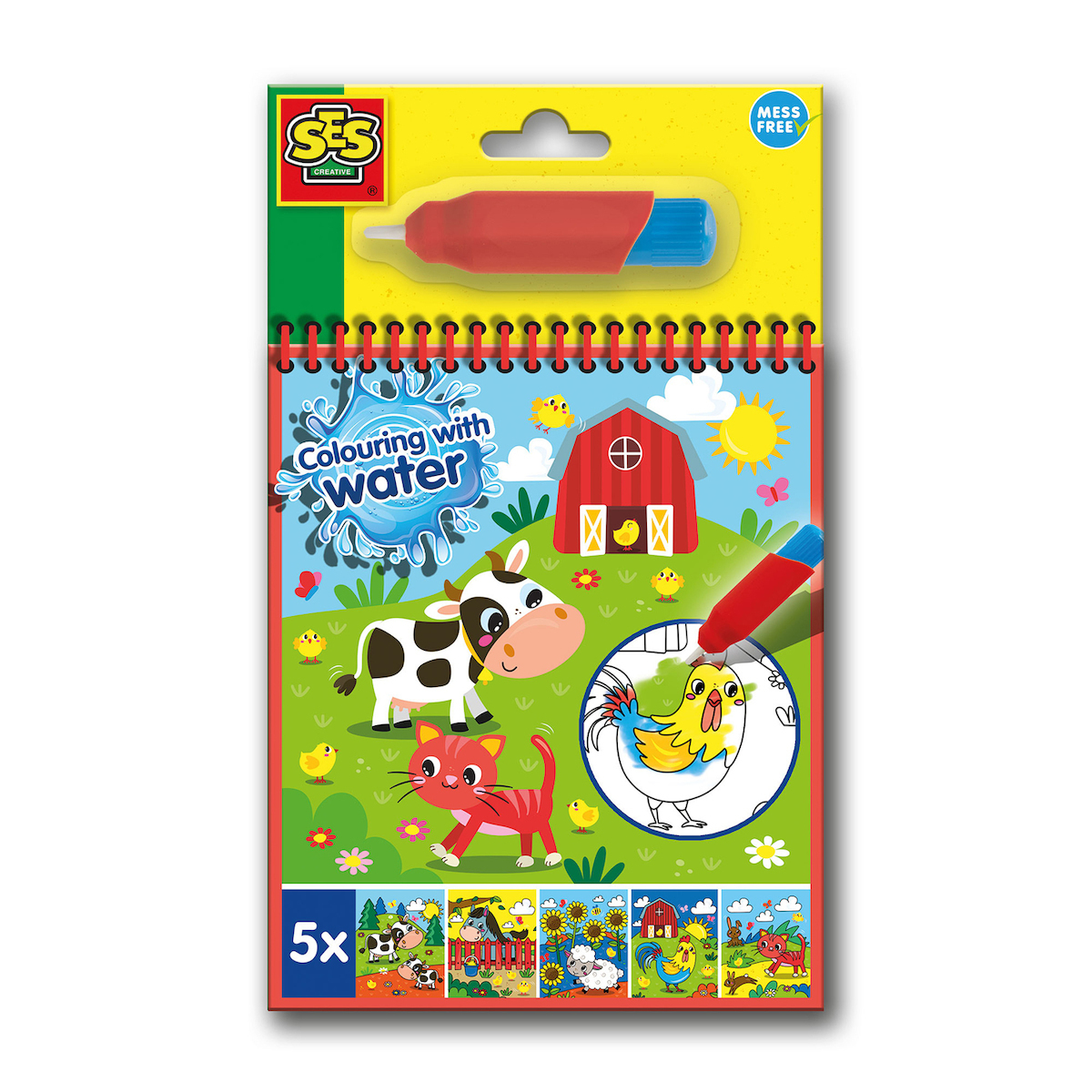 Ses Creative Colouring Water Farm Colouring Book S00132 | Skroutz.gr