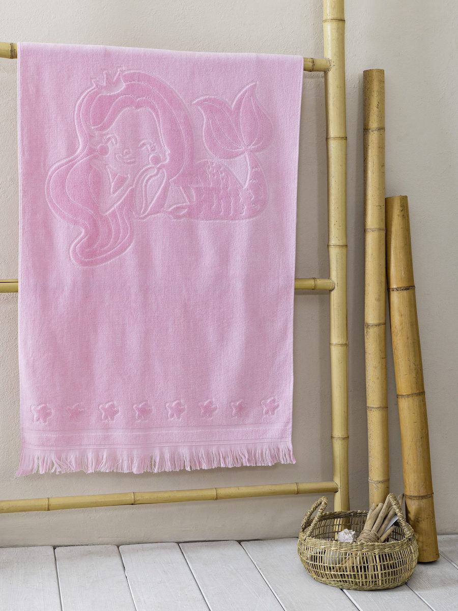 Nima Kids Πετσέτα Θαλάσσης 70x140 Nerida Jacquard Ροζ | Skroutz.gr