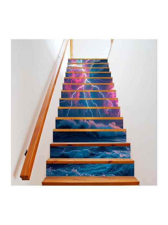 Decorative Sticker Indoor Stairs High-resolution Self-adhesive Print ...