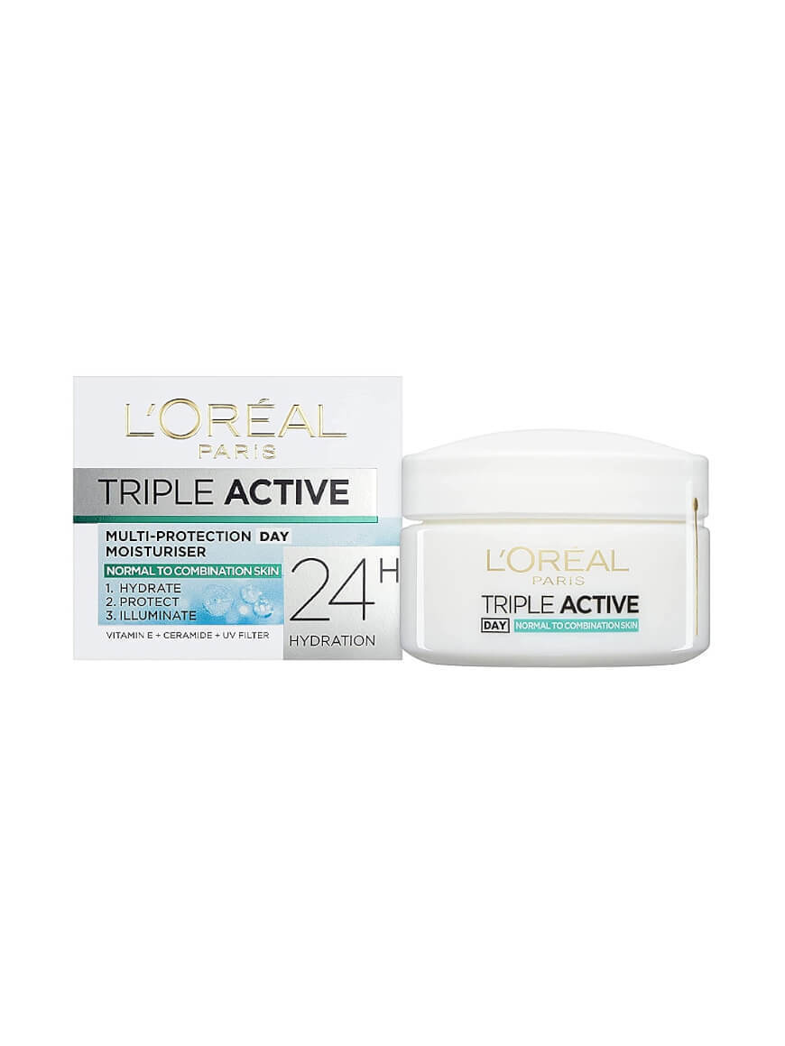 L'Oreal Paris Triple Active Day 24ωρη Ενυδατική Κρέμα Προσώπου Ημέρας ...