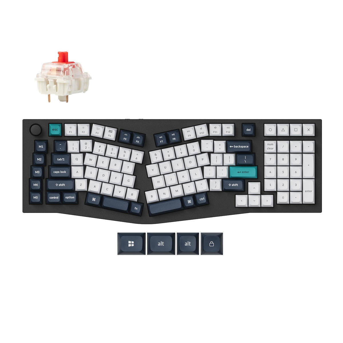 Keychron Q13 Max Ασύρματο Gaming Μηχανικό Πληκτρολόγιο με Gateron ...