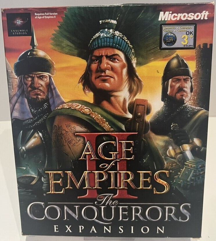 Age Of Empires II The Conquerors Expansion PC Game (Used) (BIG BOX ...