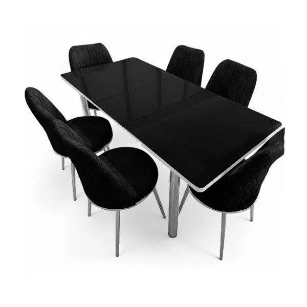 Τραπεζαρία 7τμχ 170x80εκ. SB-TRAPESVT-3 | Skroutz.gr