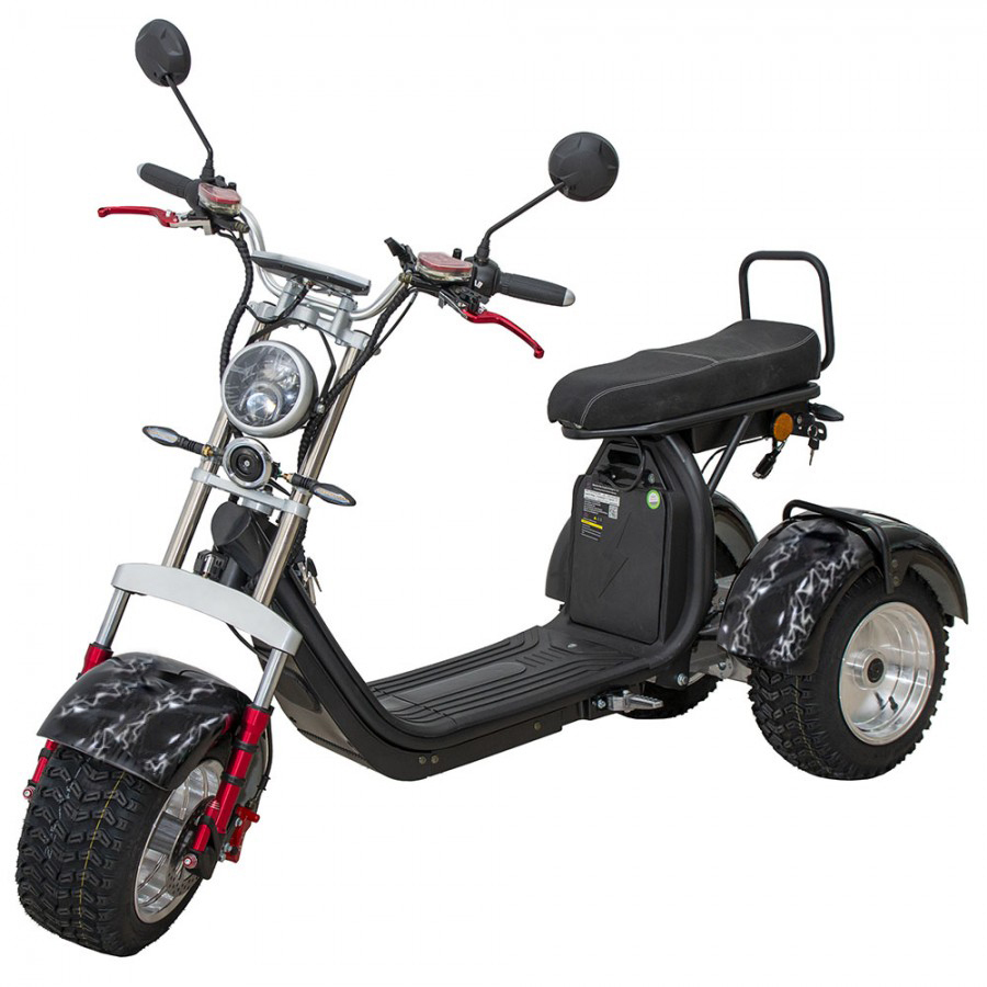 Scooter Ηλεκτρικό Τρίκυκλο Μηχανάκι Μαύρο Χρώμα PS-118818 | Skroutz.gr