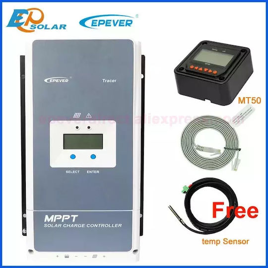 Mppt Solar Charge Controller Auto Backlight Lcd Wifi Mt50 Remote Mt50 ...