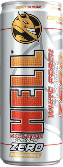 Hell Energy Drink White Peach Flavour Zero 250ml | Skroutz.gr