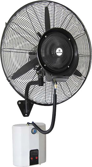 Human FA-650FW Επαγγελματικός Ανεμιστήρας Επιτοίχιος Υδρονέφωσης 260W ...