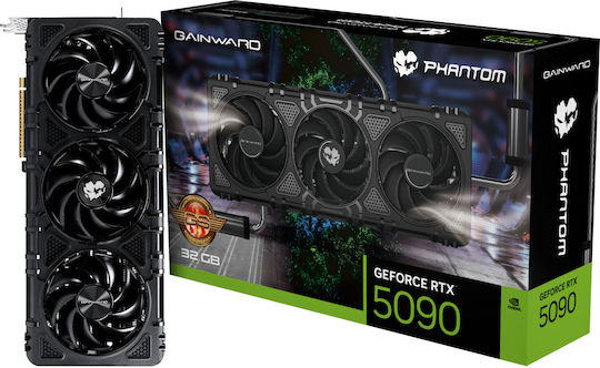Palit GeForce RTX 5090 32GB GDDR7 Phantom GS Κάρτα Γραφικών ...