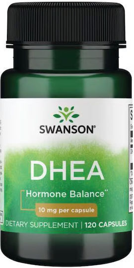 Swanson DHEA 10mg Συμπλήρωμα για την Μνήμη & τη Συγκέντρωση 120 ...