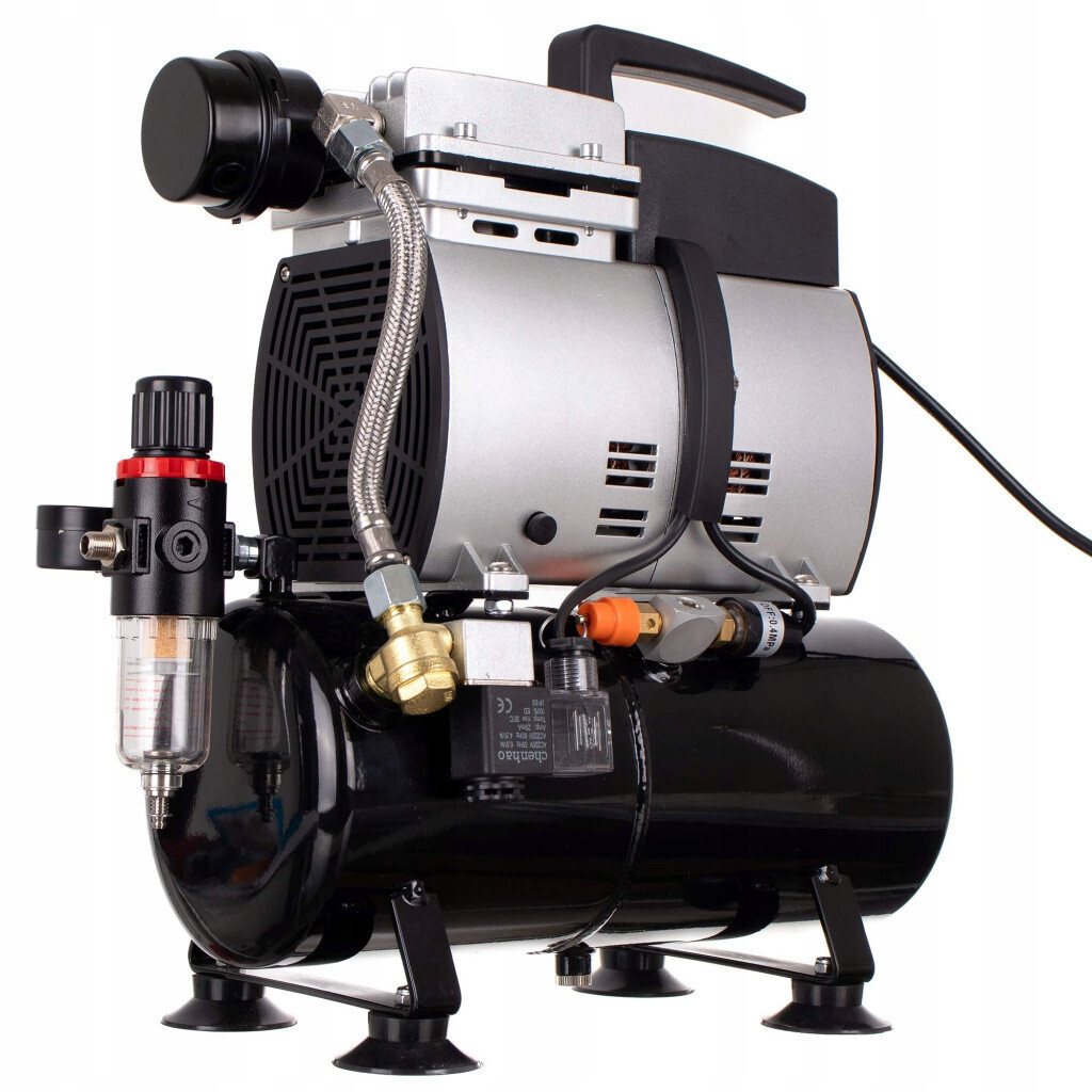 Professional Powerful Modeling Compressor Oil-free Piston 4-liter Tank ...