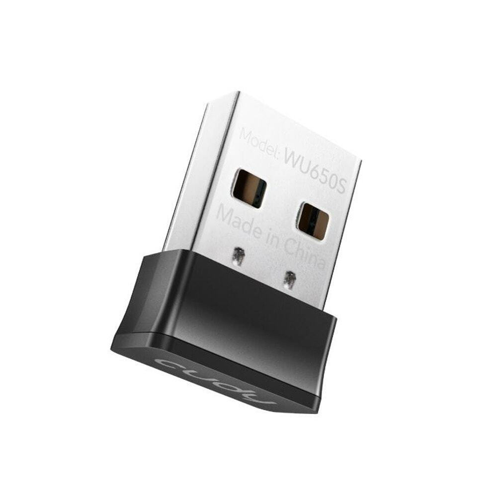 Cudy Wu650s Network Adapter 600mbps 2.4ghz 200 Mbps 5.0ghz 433 Mbps Usb Black | Skroutz.gr