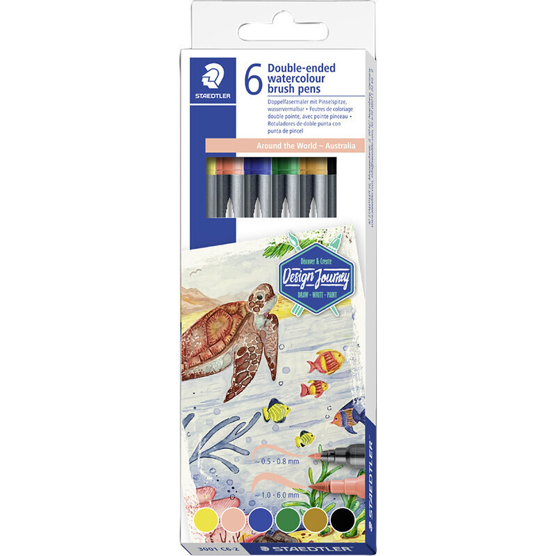 Staedtler "design Journey" Μαρκαδόροι Ζωγραφικής 19.05mm Σετ 12τμχ ...