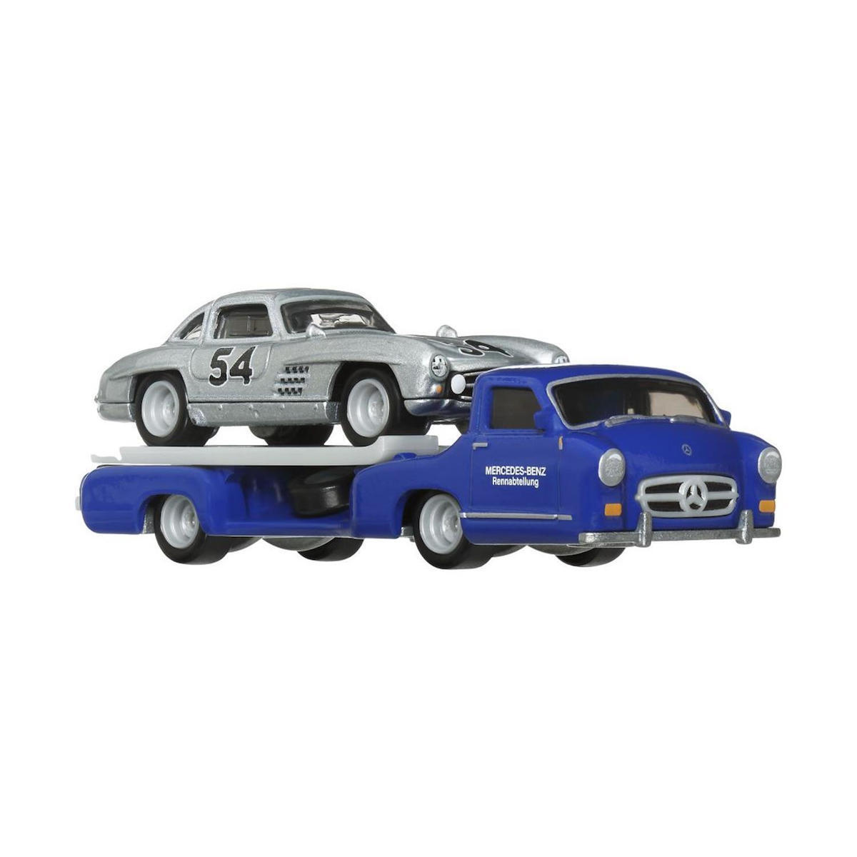 Hot Wheels Αυτοκινητάκι Premium Car Culture Team Transport Mercedes-Benz 300SL & '55 Mercedes ...