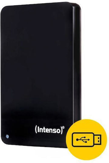 Intenso USB 3.2 Εξωτερικός HDD 2TB 2.5" Μαύρο | Skroutz.gr