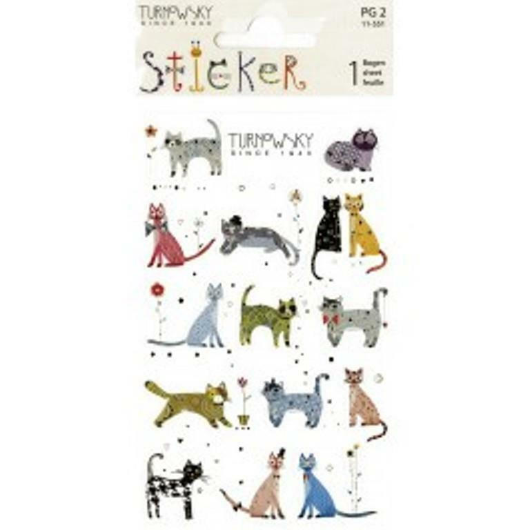 Αυτοκόλλητα Turnowsky Γάτες Turnowsky | Skroutz.gr