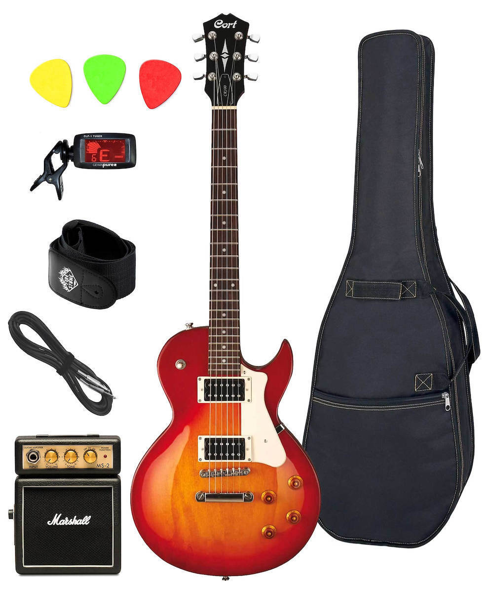Cort Cr100 Cherry Red Sunburst Standard Bundle | Skroutz.gr