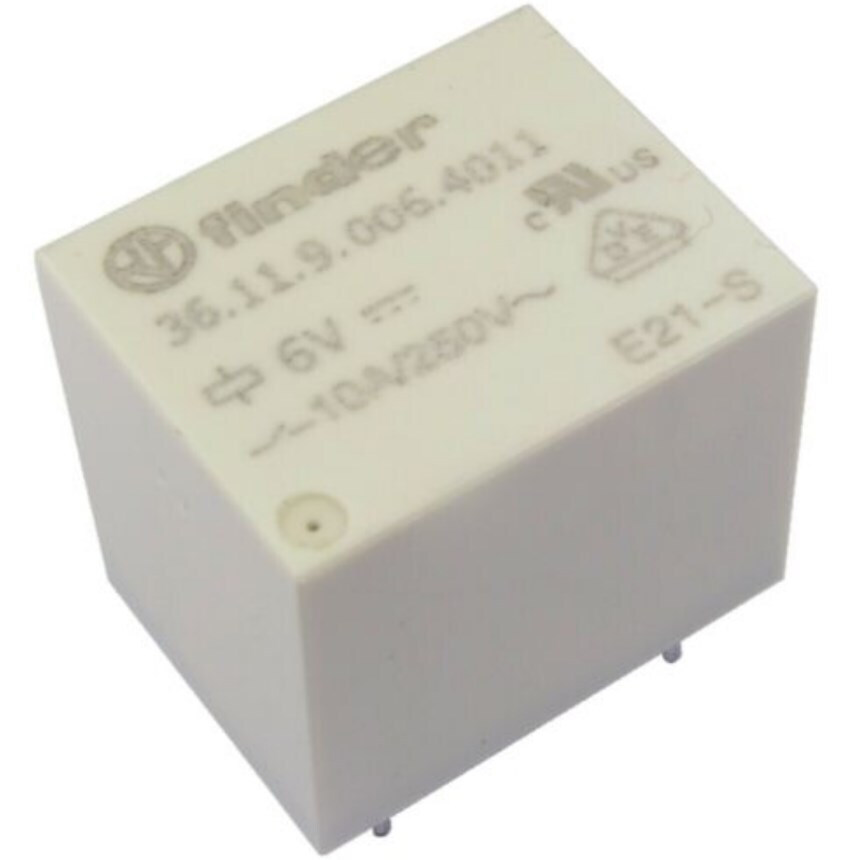 Ρελέ Relay Spdt Ucoil 6vdc 10a/250vac 10a/30vdc Finder | Skroutz.gr