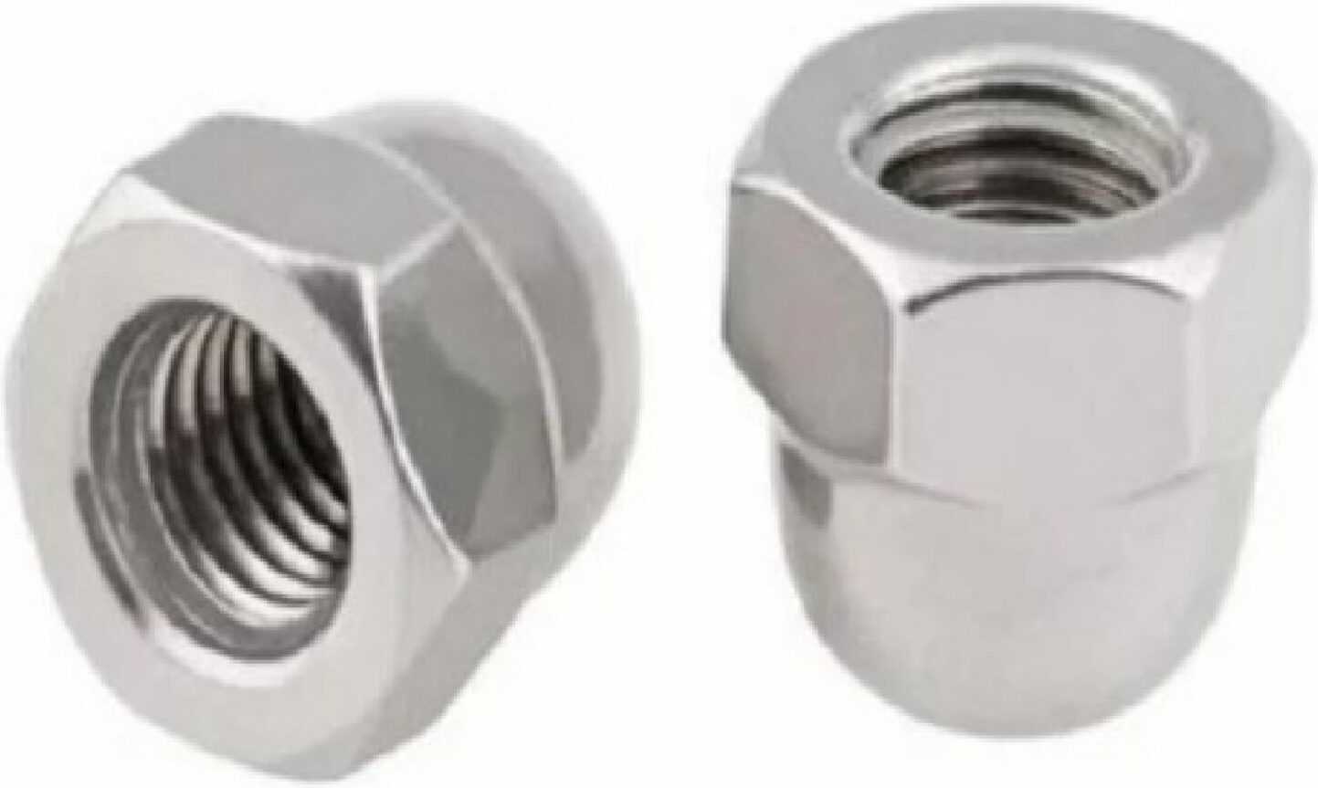 Περικόχλια Παξιμάδια Τυφλά Din1587 Inox A2 10 Τεμάχια M10 Din1587-10 | Skroutz.gr