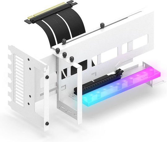Vertical Gpu Mount Bracket Ezdiy-fab Argb Pcie 4.0 Riser Cable 90 ...