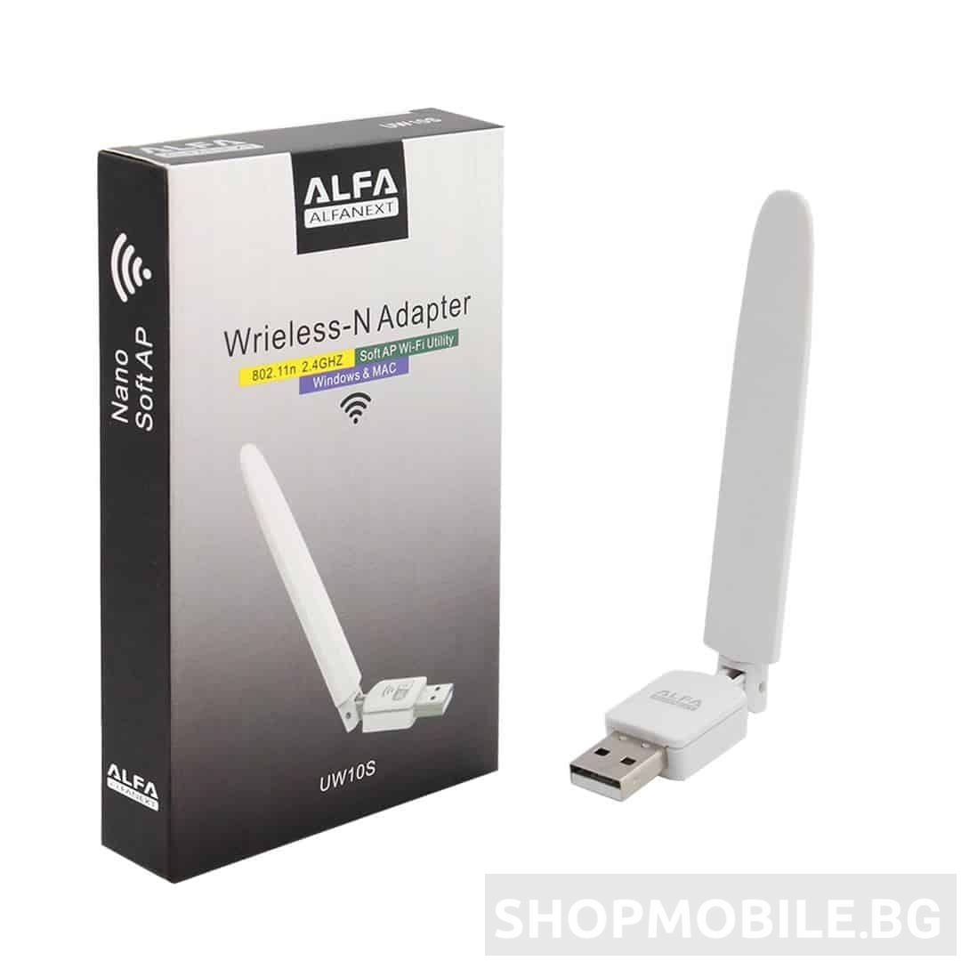 Receptor Wifi Usb Alfa Uw10s | Skroutz Romania
