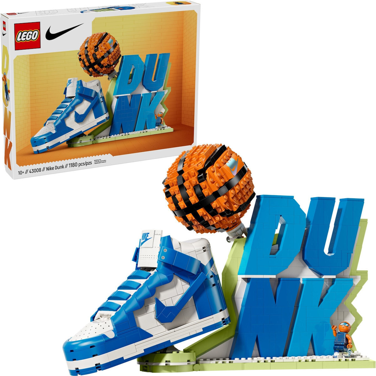 LEGO Τουβλάκια Nike Dunk για 10+ ετών Ετών 1180τμχ 43008 | Skroutz.gr