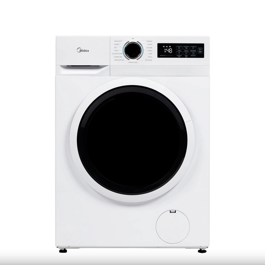 Midea Πλυντήριο Ρούχων 7kg με Τεχνολογία Ατμού 1200 Στροφών Power Mix ...
