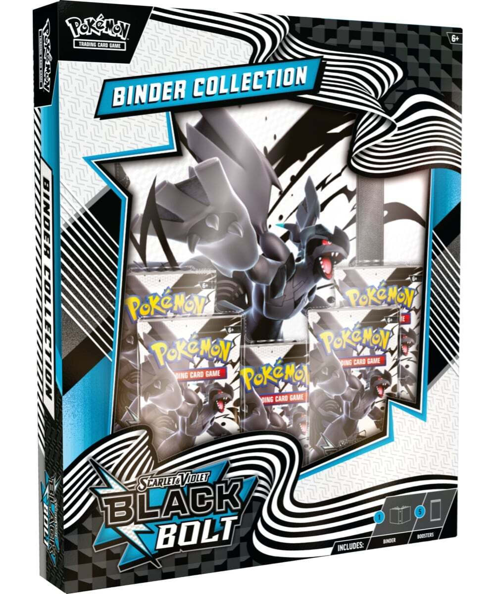 Pokemon Sv10.5 Black Bolt Binder Collection | Skroutz.gr