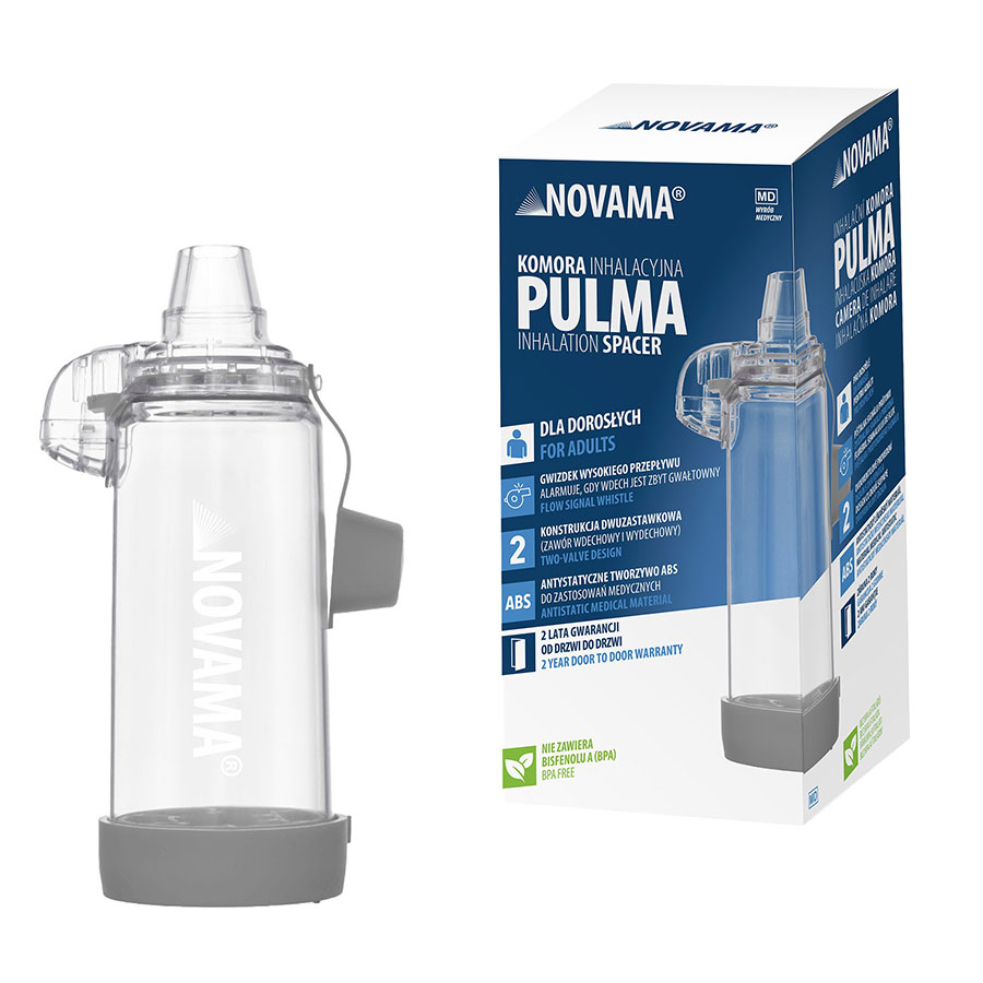 Novama Pulma Iv Inhalation Chamber Without Mask 175 Ml Capacity Made ...
