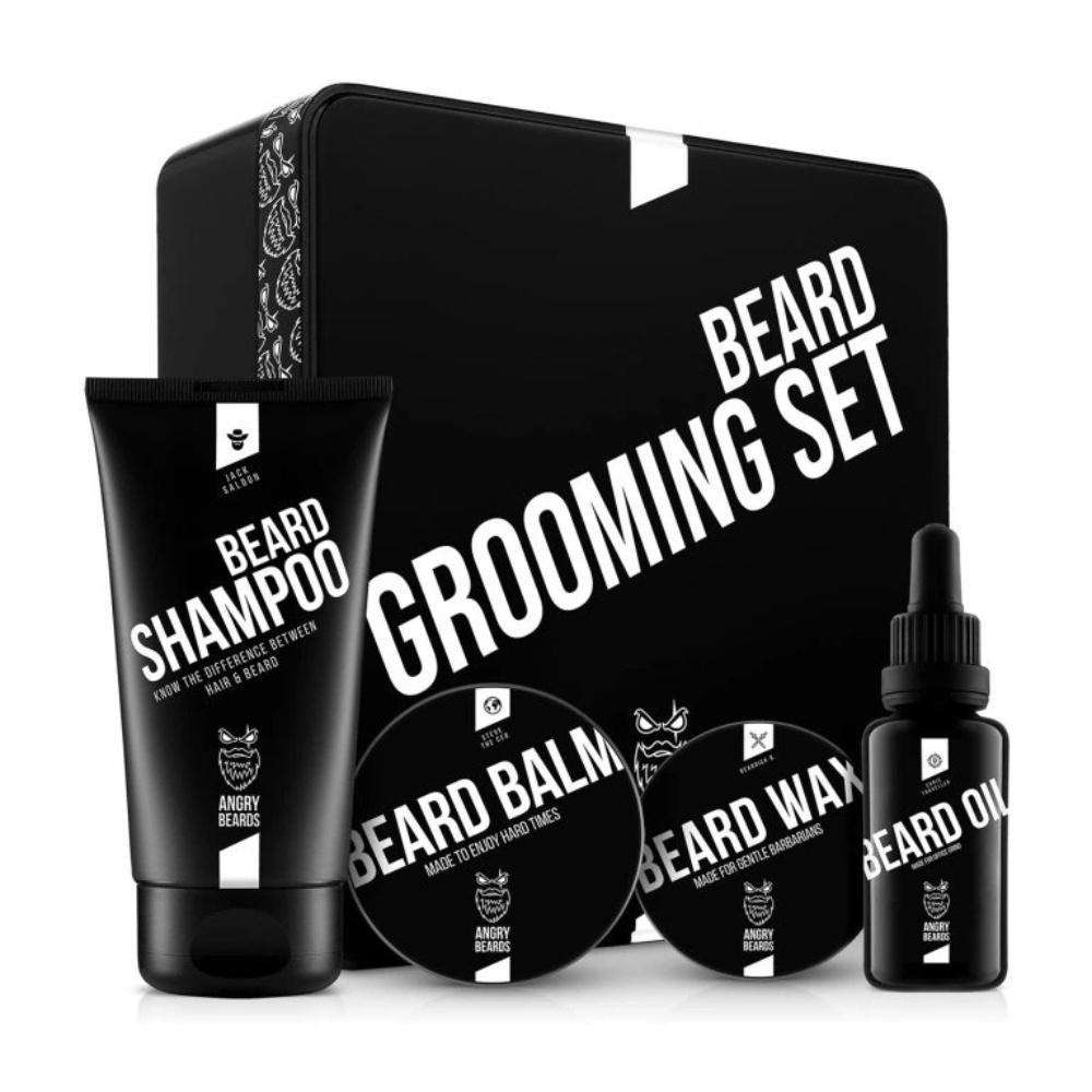 Angry Beards Jack Saloon Carl Smooth Beard Care Gift Set | Skroutz.gr