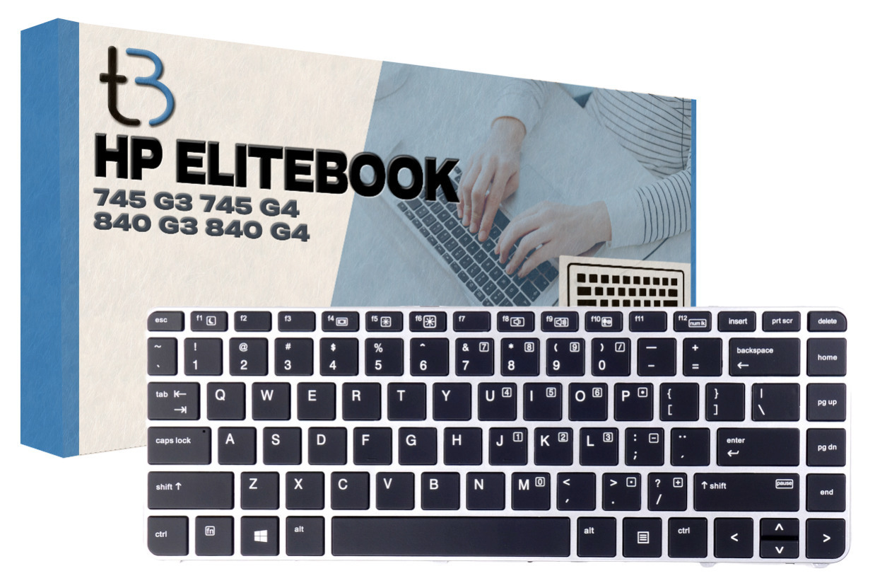 Hp Elitebook 840 G3 G4 745 G3 G4 Keyboard | Skroutz.gr