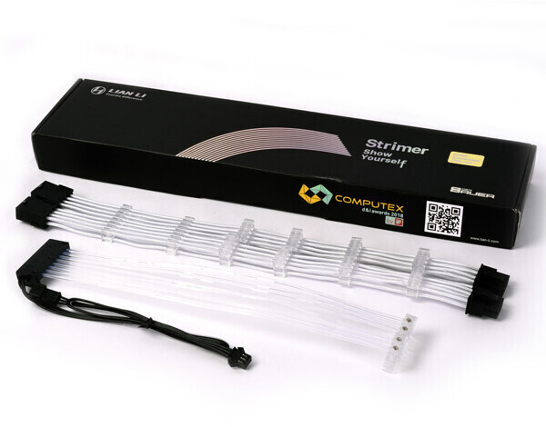 Lian Li Strimer Plus Triple 8-Pin 8-Pin PCIe - 8-Pin PCIe Cable 0.3m ...