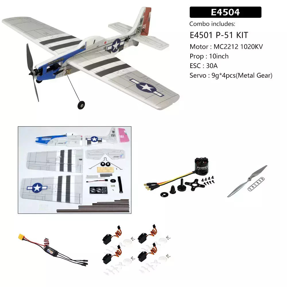 Rc Airplane 1000mm Wingspan Epp Construction Kit Powercombo | Skroutz ...
