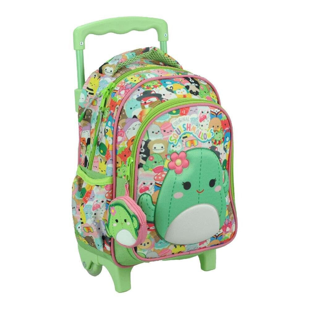 Gim Σχολική Τσάντα Τρόλεϊ Νηπιαγωγείου Πράσινη με Θήκη για Παγούρι 363 ...