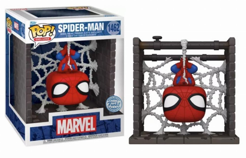 Funko Pop! Deluxe: Marvel - Spider-man Spider-man 1462 Exclusive ...