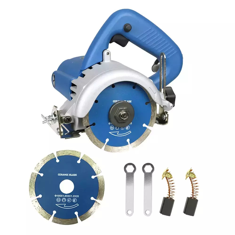 Ceramic Tile Cutting Machine 0-45 Degrees Bevel Cutting Depth Adjust ...