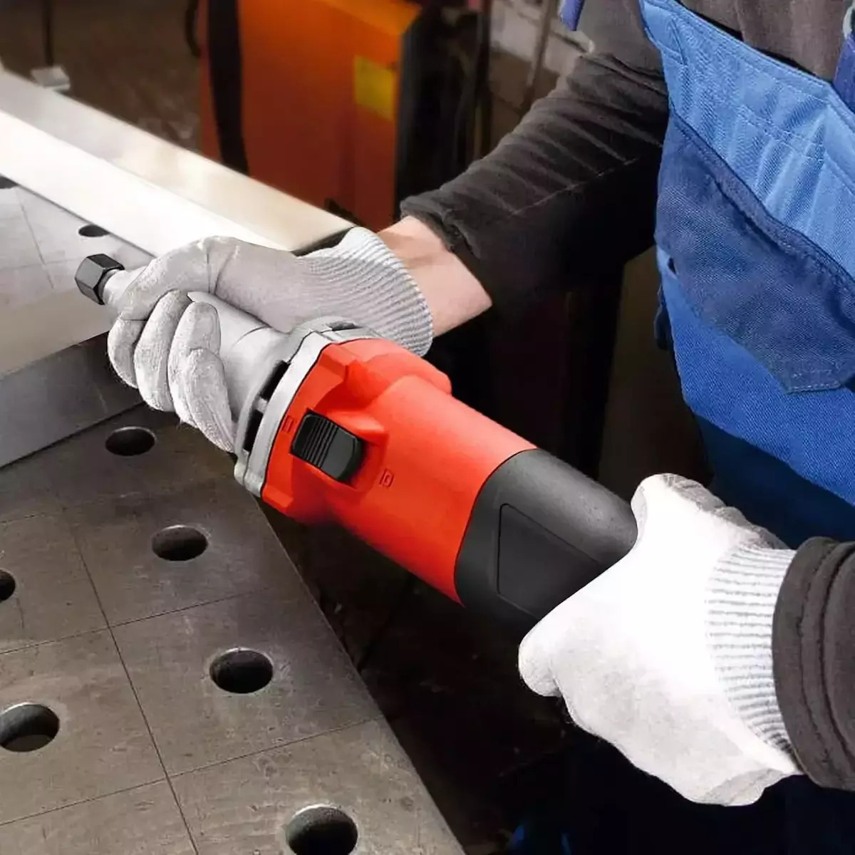 Straight Grinder 600 W Power Pure Copper Motor Multiple Grinding Heads ...