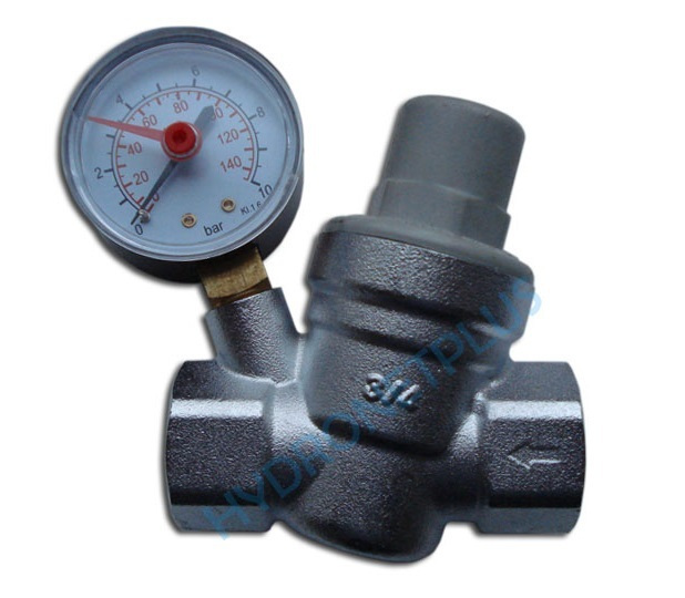 3/4" Water Pressure Reducer Gauge | Skroutz.gr
