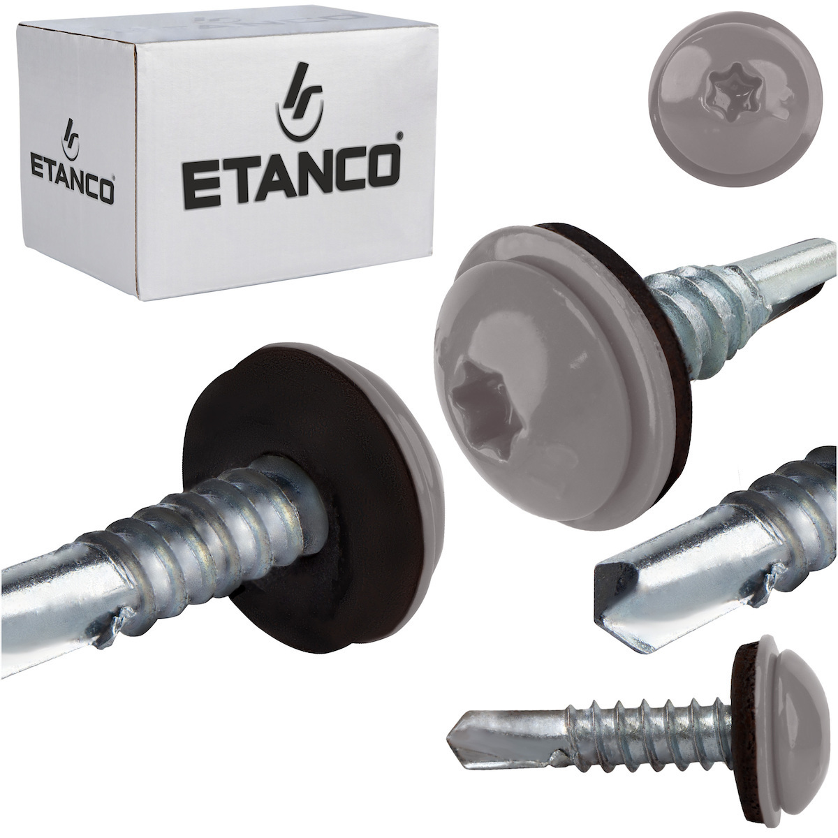 Self-tapping Screws Gt5 Ph Z14 5.5x25mm Ral 9007 | Skroutz.gr